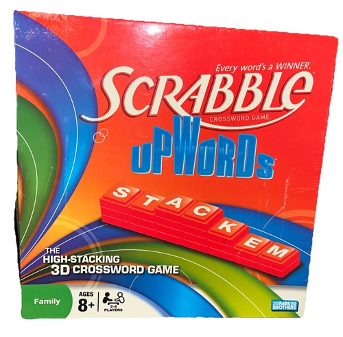 Scrabble Upwords 3D High Stacking Crossword Game Pre-owned New ...