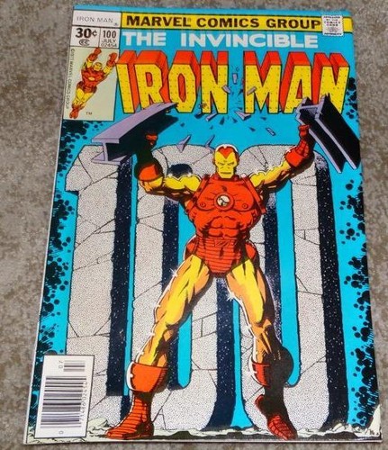 MARVEL INVINCIBLE IRON MAN COMIC 100 JULY 1977, CLEAN | eBay.de