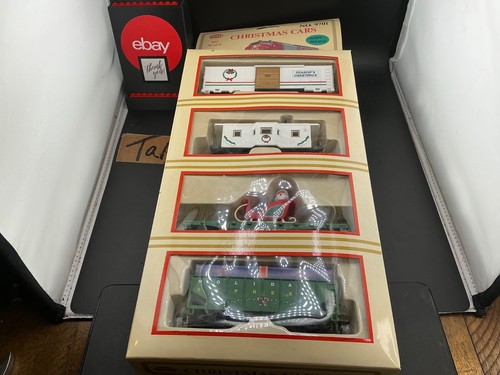 model power, HO scale, limited edition, Christmas cars no. 9701 4pack ...