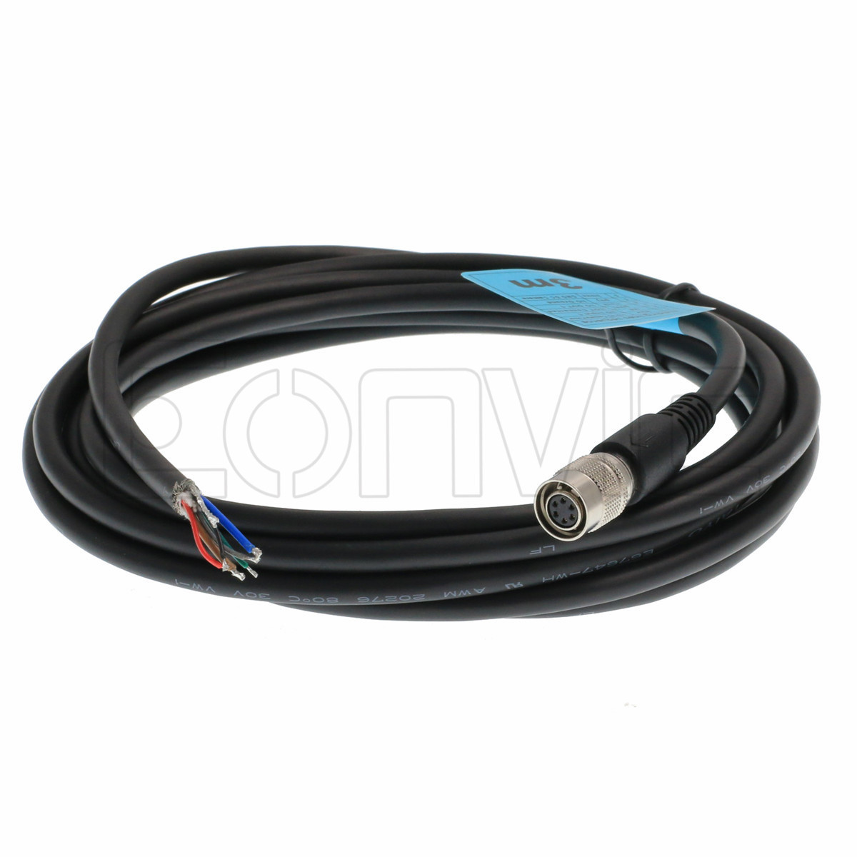 Hirose 6 Pin Female Basler AVT GIGE Industrial Camera IO Cable Open ...