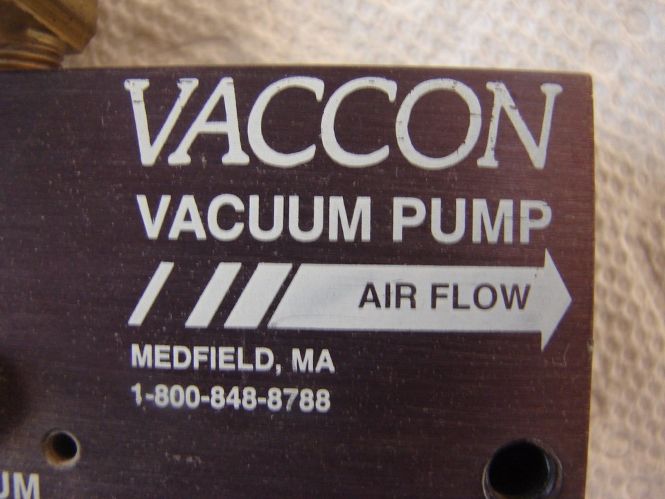 Vaccon VP20-150H Vacuum Pump, FastVAC | eBay