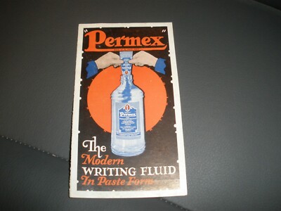Permex The Modern Writing Fluid in Paste Form Booklet (R3) | eBay