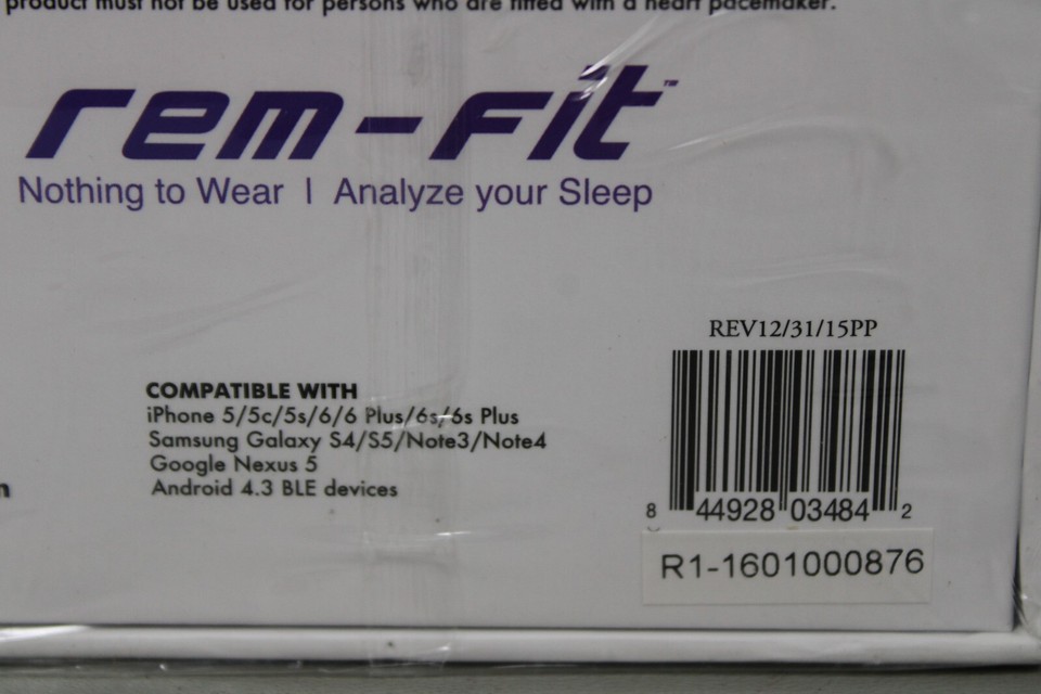 NEW! Rem-Fit Sleepace Smart Sleep Monitor Tracker Sleep Analysis FREE ...