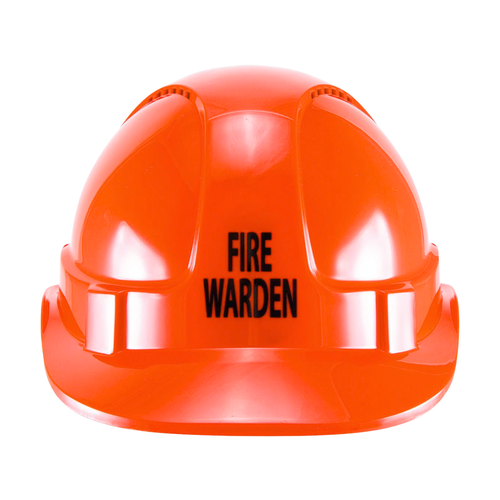 Hammerhead Fire Warden Hard Hat, Vented Type1 Adjustable Industrial ...
