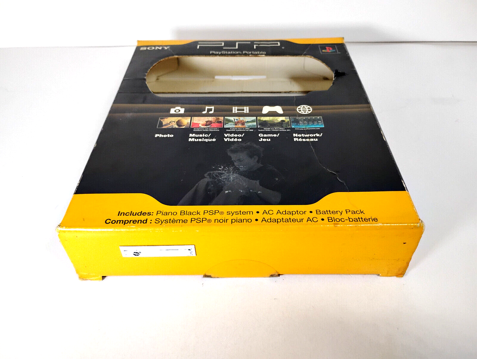 Sony PlayStation Portable PSP-2001 PB Handheld Console BOX ONLY NO PSP ...