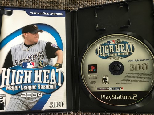 High Heat Major League Baseball 2004 (Sony PlayStation 2) PS2 GAME ...