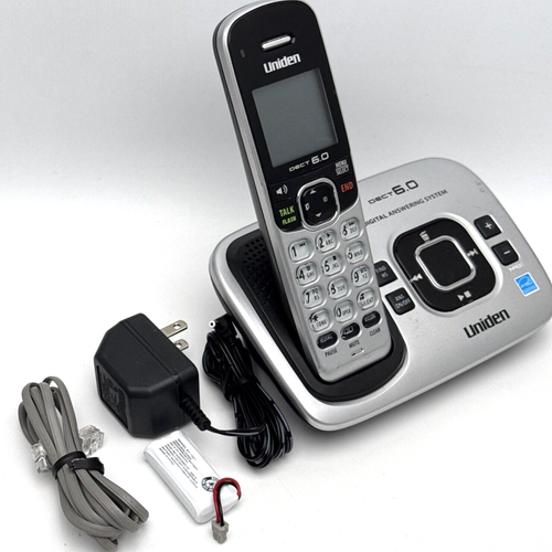 Uniden D1780 DECT 6.0 Handset Expandable Cordless Digital Answering ...
