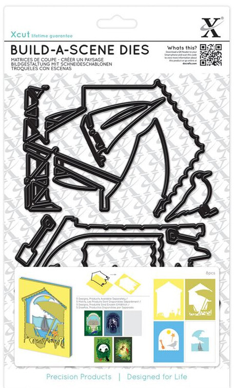 X-CUT BUILD A SCENE SHADOW BOX DIE SET - 7 DESIGNS TO CHOSE FROM - FREE ...