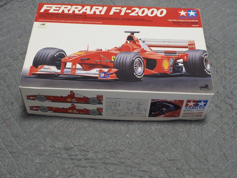 Tamiya Ferrari F1-2000 model kit | eBay