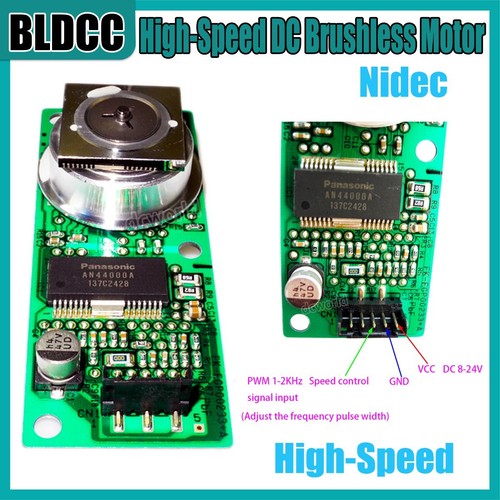 Nidec High-Speed Brushless Motor DC 8V-24V Scanner Board Laser ...