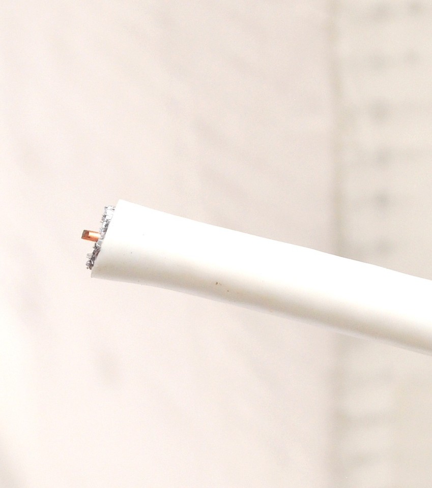 ARROW WIRE RG6 Coaxial 18AWG 1000f Quad Shielded 18AWG White | eBay