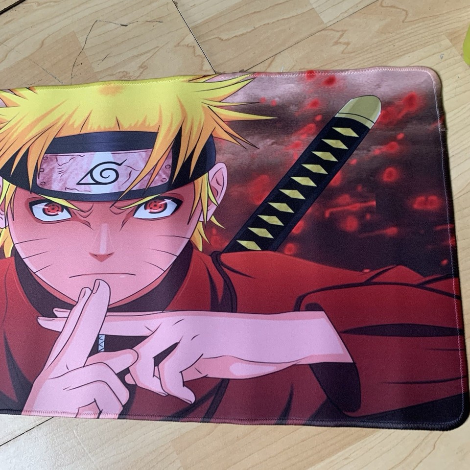Naruto Rubber Playmat Play Mat For Tcg Trading Card Games Anime Mouse ...