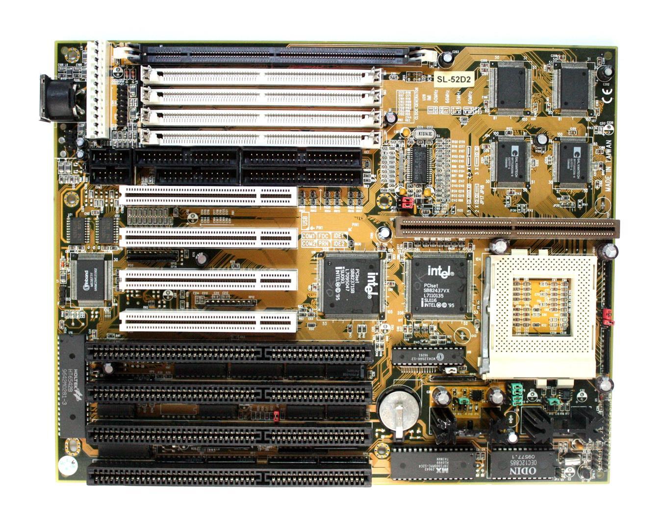 MOTHERBOARD, AT, SKT 7, 1X SDRAM, 4X72 PIN SIMMS,4X PCI, 4X ISA | eBay