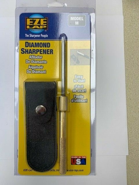 EZE Lap Diamond Products Round Shaft Model M Knife Sharpener With ...
