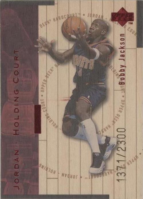1998-99 Upper Deck Hardcourt - Jordan-Holding Court Michael Jordan ...