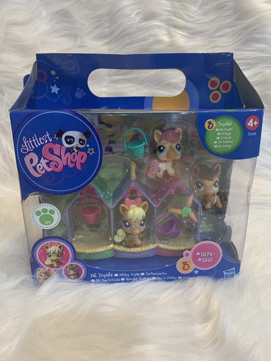 Littlest Pet Shop Horse Triplets
