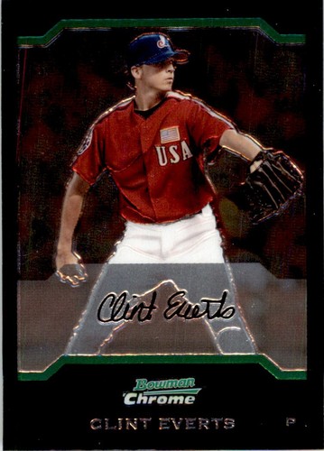 2004 Bowman Chrome Clint Everts 101 Baseball Cards #BDP128 | eBay