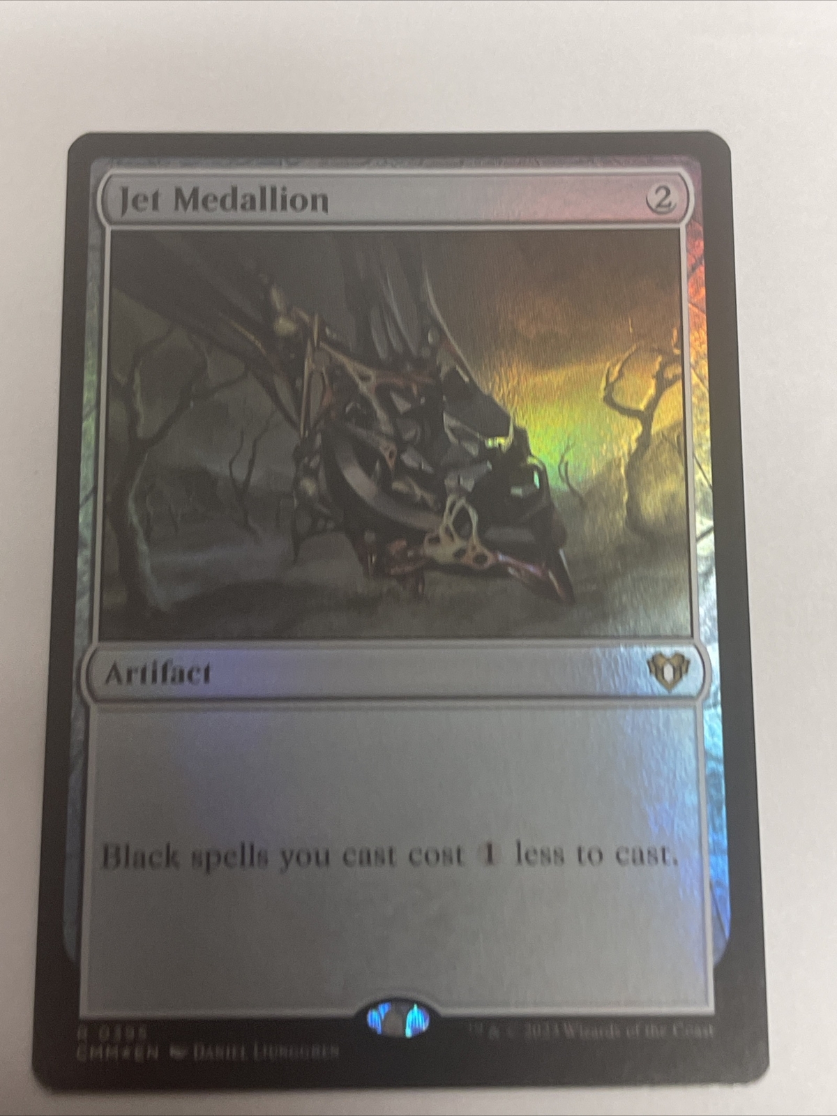 Jet Medallion - Foil - 395 - NM - Rare - Commander Masters MTG | eBay