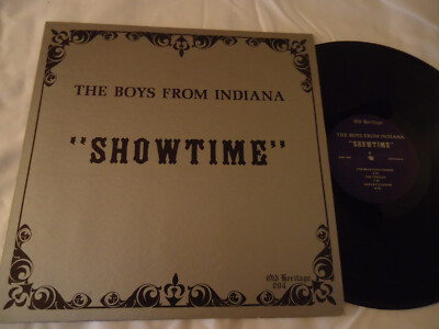 The Boys from Indiana "Showtime" AUTOGRAPHED LP Old Heritage Records | eBay