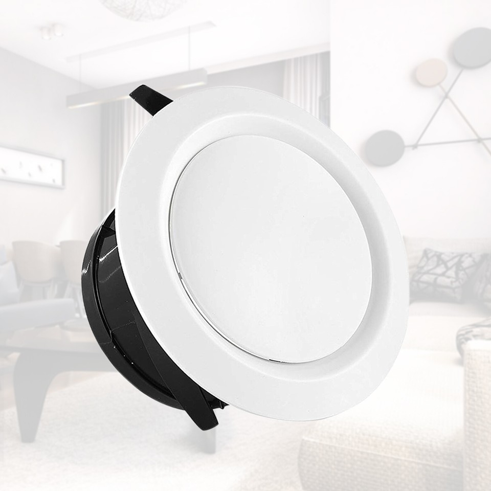 2PCS Ceiling Air Vent Duct Valve Diffuser Extract Ducting Ventilation ...