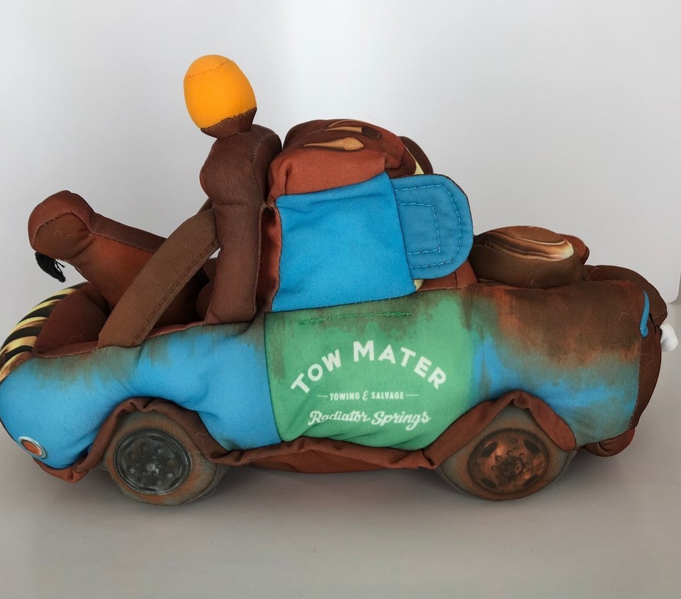 Tow Mater Stuffed Talking Toy Car DISNEY CARS GIFT - works great | eBay