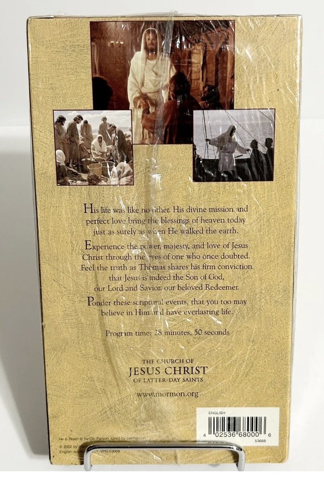 Finding Faith in Christ VHS Tape Church of Jesus Christ of Latter Day ...