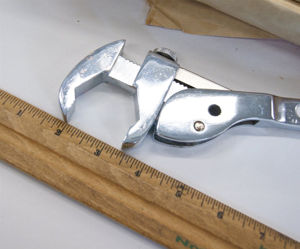 Rachex USA Self Adjusting Wrench Monkey Wrench Auto Rare NEW OLD STOCK ...