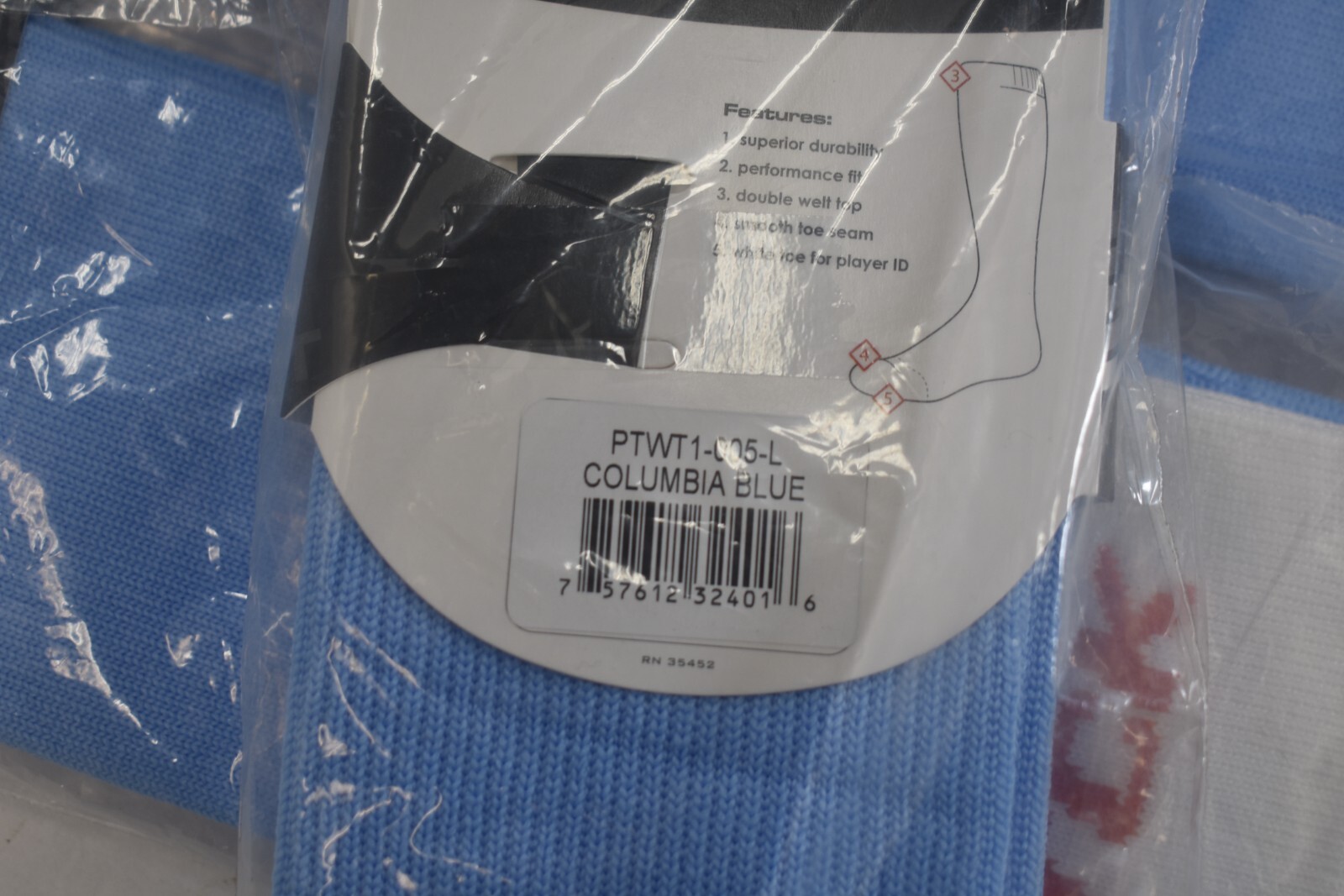 3 Pair TCK Sports Prosport Performance Over-Calf Tube Socks Large ...