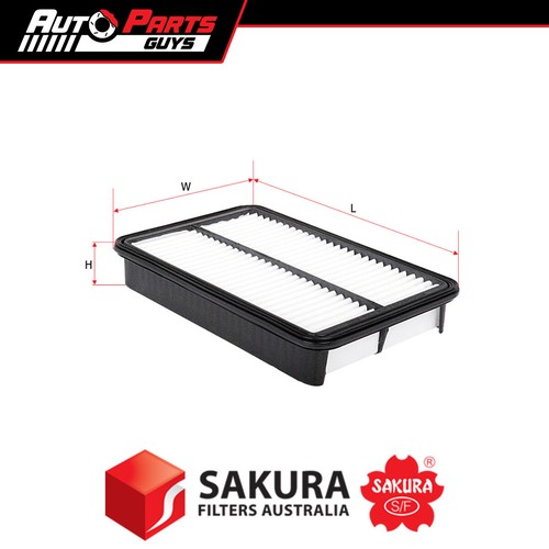 Sakura Air Filter A1268 fits Toyota Corolla AE101, AE111 1.6L 1.8L 1991 ...
