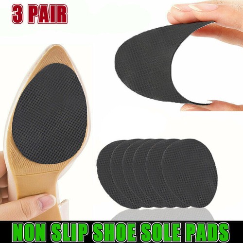 3 Pair Self Adhesive Non Slip Shoe Sole Grip Pads High Heels Slippery ...