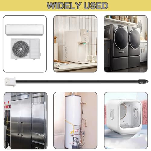 Xiatiaosann 10 Pcs NTC Thermistor Temperature Sensor Probe 39.4Inch XH2 ...