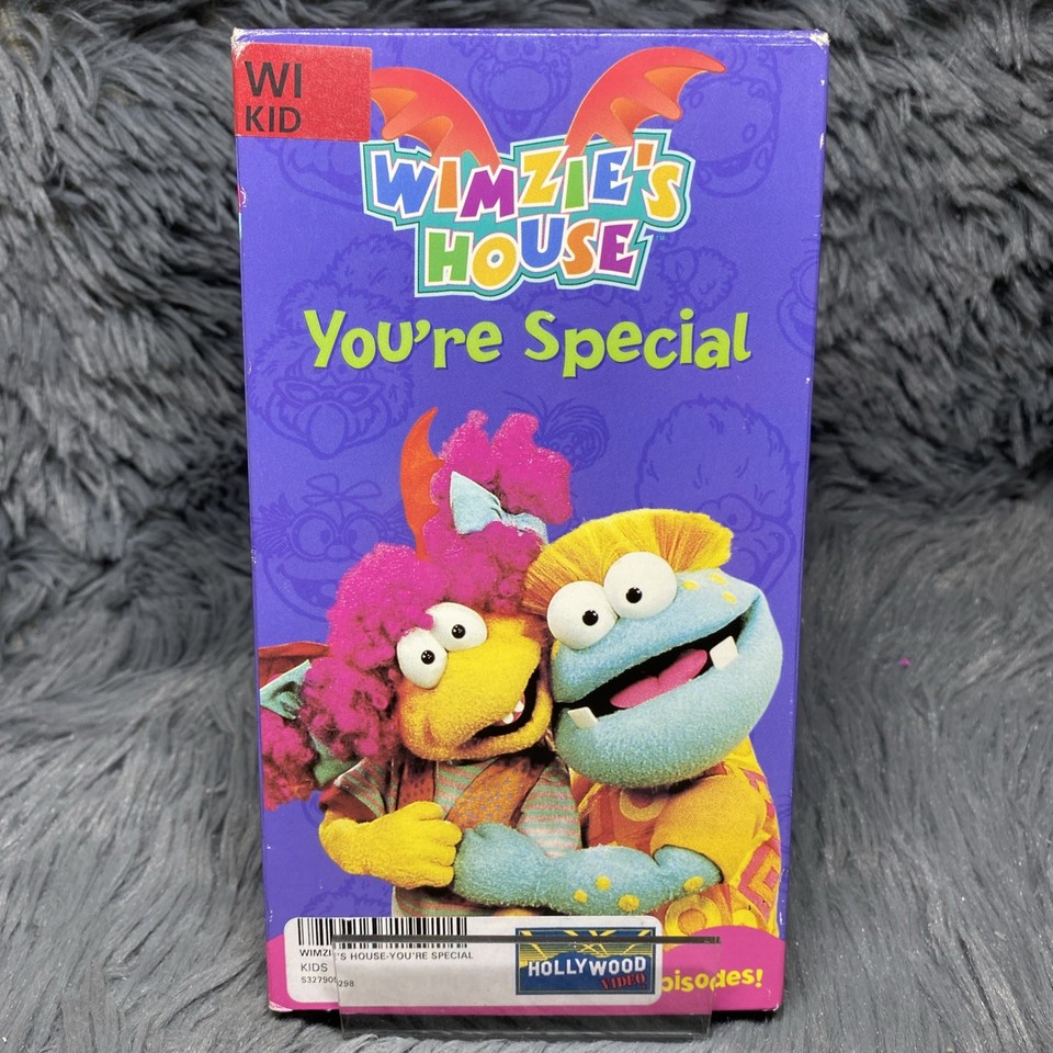 Wimzie's House: You're Special VHS Tape 1999 PBS Kids Sony Wonder ...