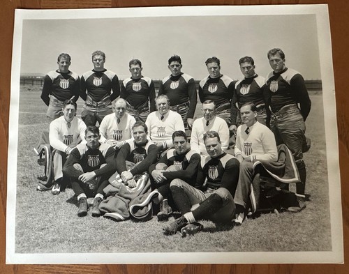 1931 All America Board of Football Team Type 1 8x10 College Football ...