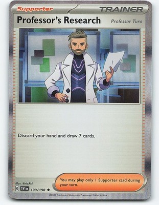 Professor's Research #190/198 Holo Pokemon Card | eBay