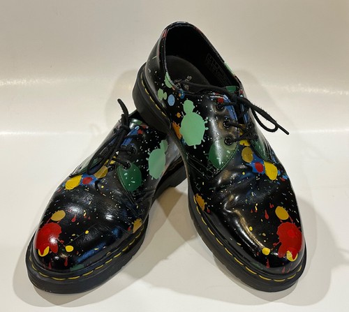 Doc Dr Martens 1461 PAINT SPLATTER Unisex SHOES M US 9 /EU 42 / UK 8 ...