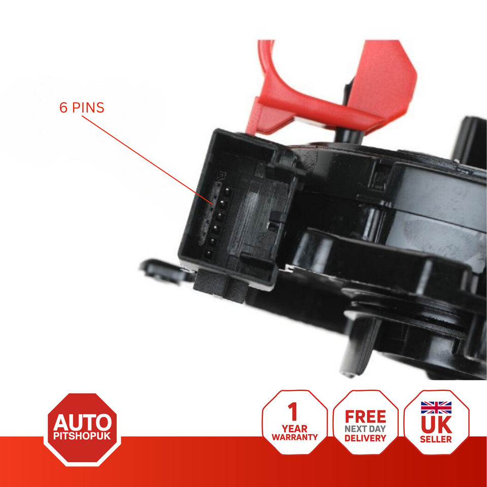 SPIRAL CABLE CLOCK SPRING SQUIB FOR SEAT RAPID SPACEBACK NH1 6C0959653 ...