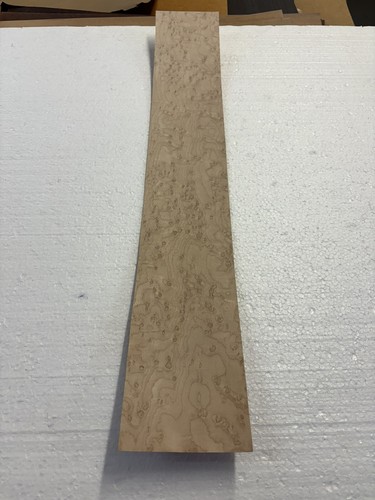 Birdseye Maple wood veneer 3" x 24" with paper backer sample size A ...