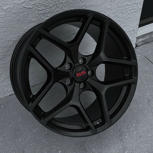 NEW Z28 CAMARO Style Wheels Satin Black 2010-2022 SS/RS/LS 20x10/20x11 ...