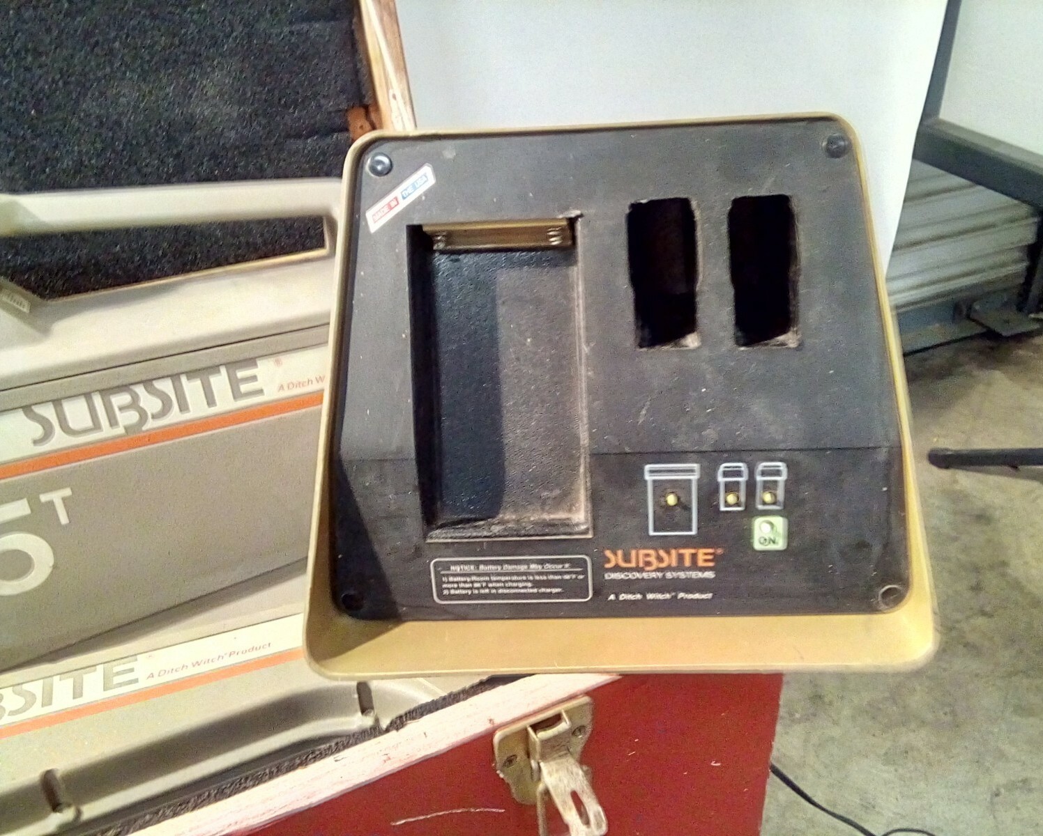 Ditch Witch Subsite Model 65T & 65R Frequency Transmitter Pipe Locator ...