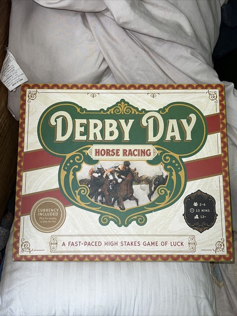 Brybelly Derby Day Horse Racing Board Game - GGAM1501 for sale online ...