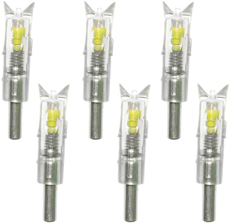 6Pcs Crossbow LED Lighted Nocks 7.62mm Automatic Half Moon Crossbow ...