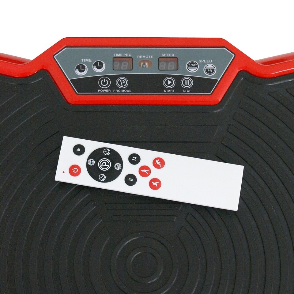 Full Body Massage Vibration Platform Machine Fitness Gym W/Bluetooth 3 ...