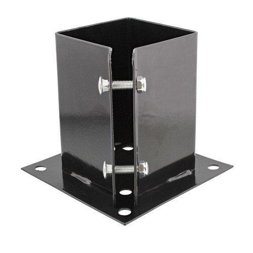 BISupply No Dig 4x4 Post Anchor 4pk Bolt Down Post Base Wood Post Ground Anchor | eBay