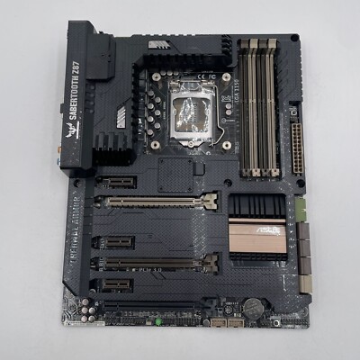 Asus Sabertooth Z87 Intel LGA1150 DDR3 ATX Motherboard - READ ...
