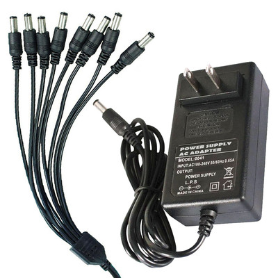 AC Adapter fit 12V DC VideoSecu CCTV Security Camera Power w/ 4~8 ...