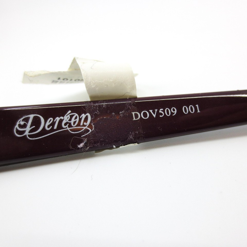 Dereon Eyewear DOV509 001 Black Rectangular Half Rim Eyeglasses Frame ...