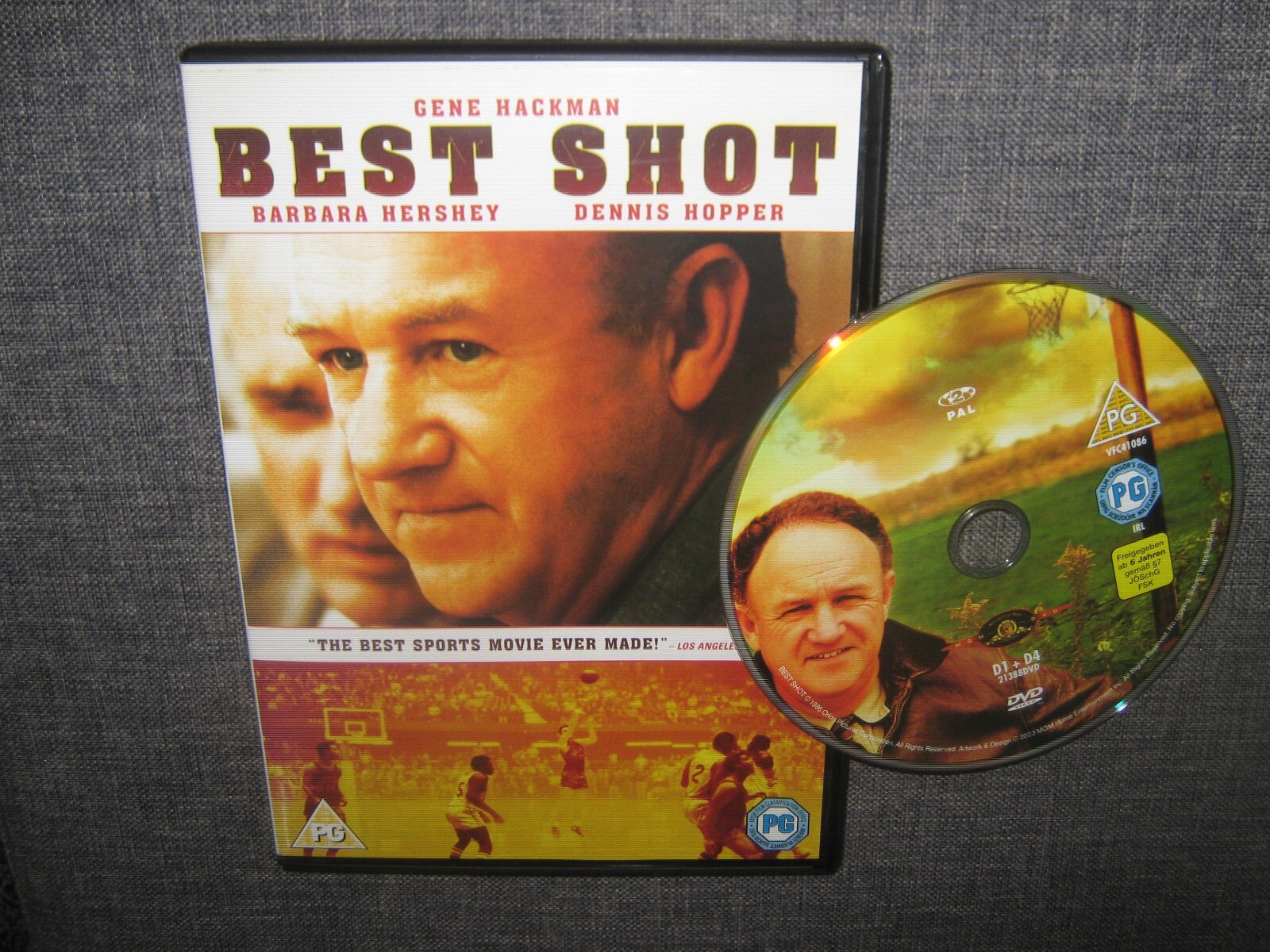BEST SHOT - REGION 2 DRAMA - GENE HACKMAN DENNIS HOPPER - | eBay
