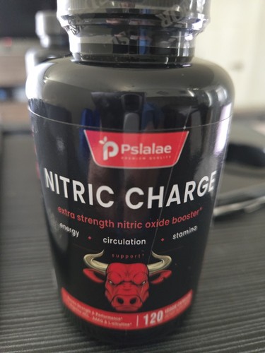 Nitric Charge - L-Arginine, L-Citrulline - Muscle Health, Nitric Oxide ...