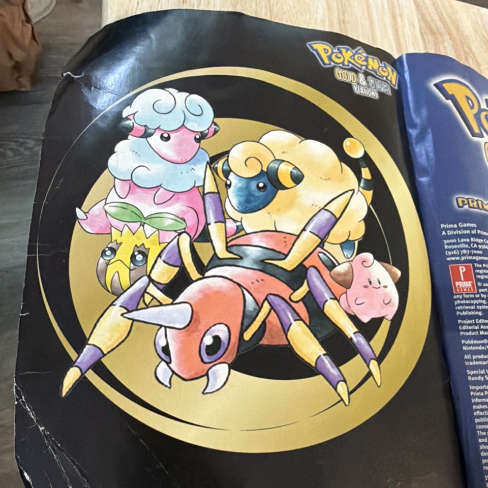 Prima Games Pokémon Gold & Silver Strategy Guide Sealed Secrets Lugia ...