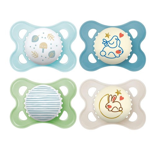 Original Day & Night Pacifiers, Binky Pacifier for 0-6 Months, BPA-Free ...